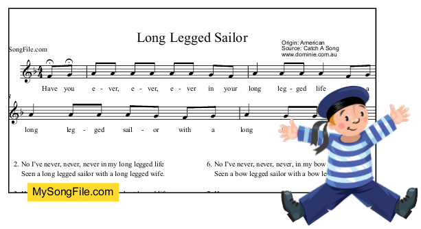 Long Legged Sailor | My Song File