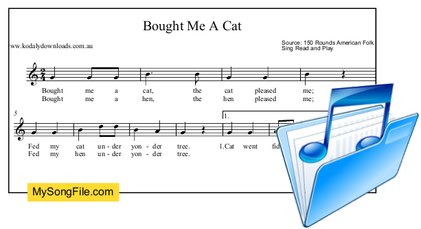 Bought Me A Cat | My Song File