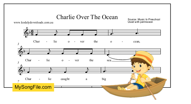 Charlie Over The Ocean | My Song File