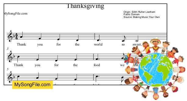 Thanksgiving | My Song File