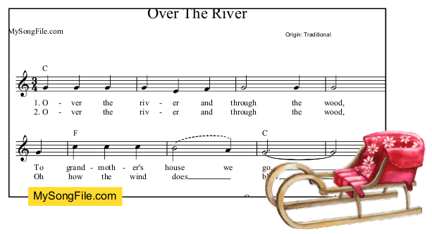 Over The River | My Song File