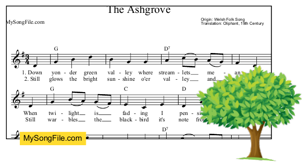 The Ash Grove | My Song File