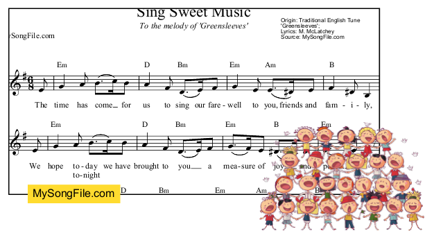 Sing Sweet Music | My Song File
