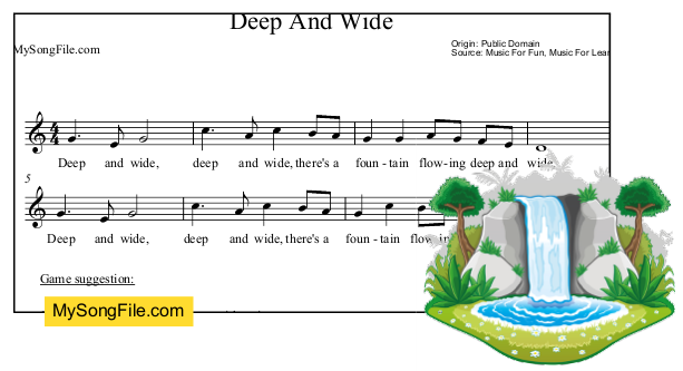 Deep And Wide | My Song File
