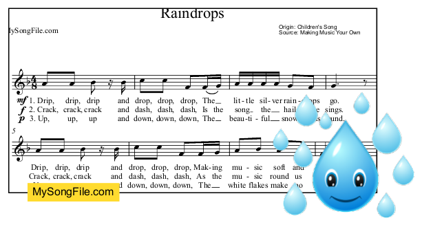 Raindrops | My Song File