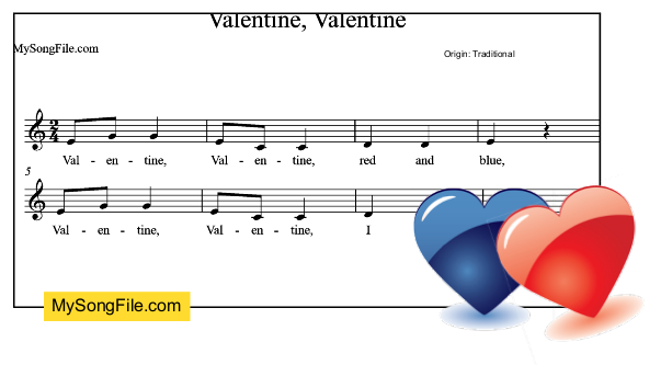 Valentine Valentine | My Song File