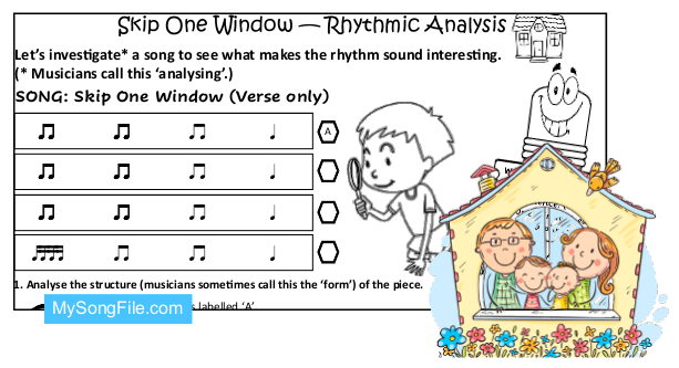 Skip One Window - Rhythmic Analysis | My Song File