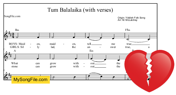 Tum Balalaika (with verses) | My Song File