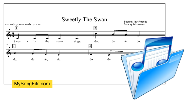 Sweetly The Swan | My Song File