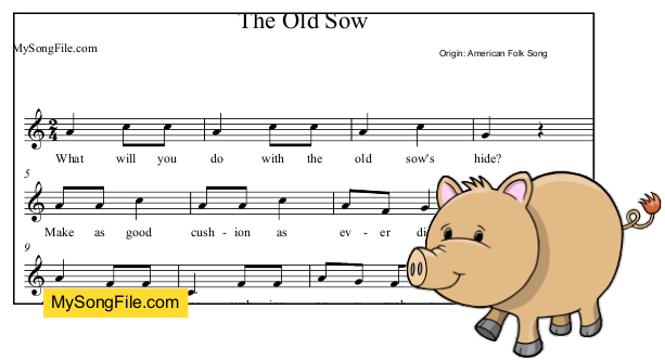 The Old Sow | My Song File