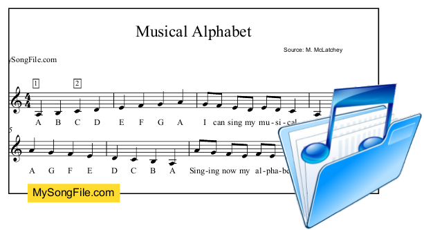 Musical Alphabet | My Song File