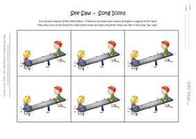 See Saw (Song Icons) | My Song File