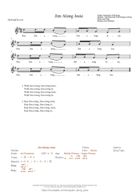 Jump Jump Josie | My Song File