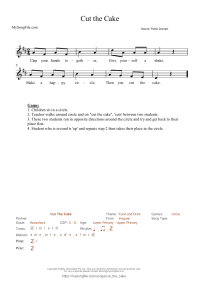 Let Us Chase The Squirrel | My Song File